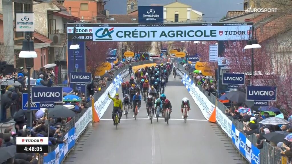 VIDEO: Ultimi 3 Chilometri Tappa 4 Tirreno-Adriatico 2025 - SpazioCiclismo