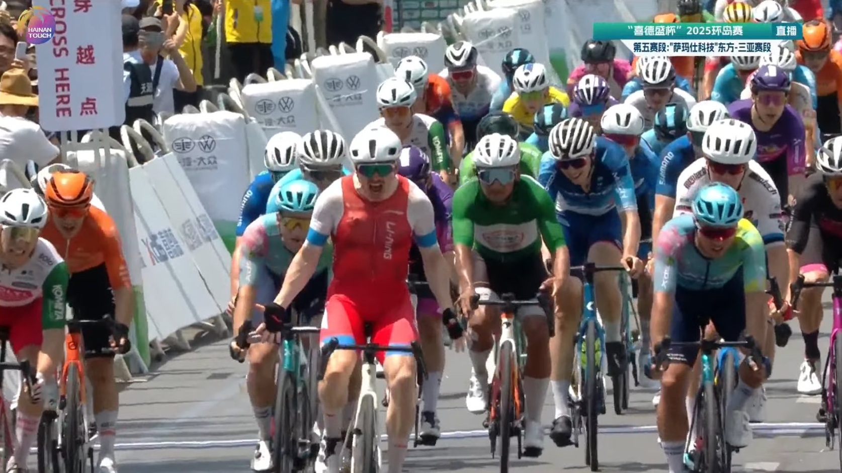 Tour of Hainan 2025, Alexander Salby si prende l'ultima, con Matteo ...