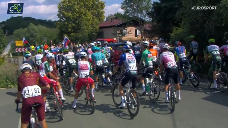 Giro di Slovenia 2026, corsa neutralizzata e fermata a causa di una ...